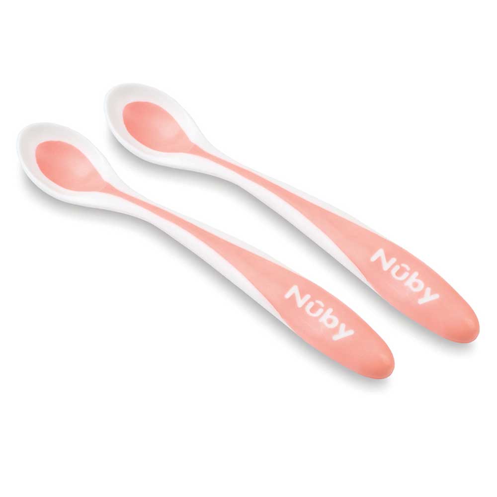 Nuby Heat Sensitive Spoons 2 Pack | Baby City